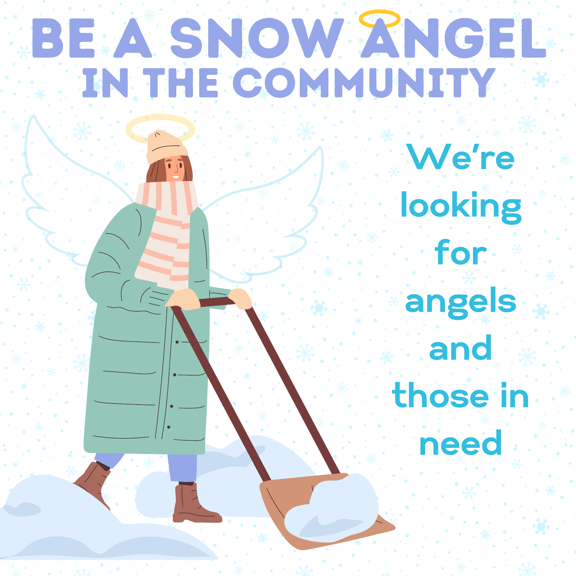 Sign up for the Snow Angel Program at the TGCA