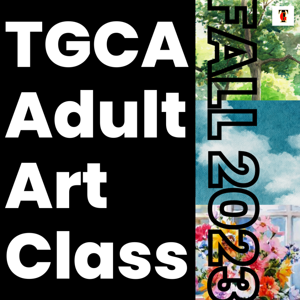 Adult watercolour classes at the TGCA, Fall 2023