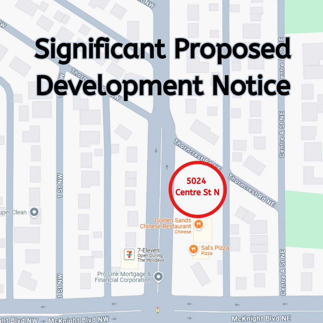 Proposed Development Notice