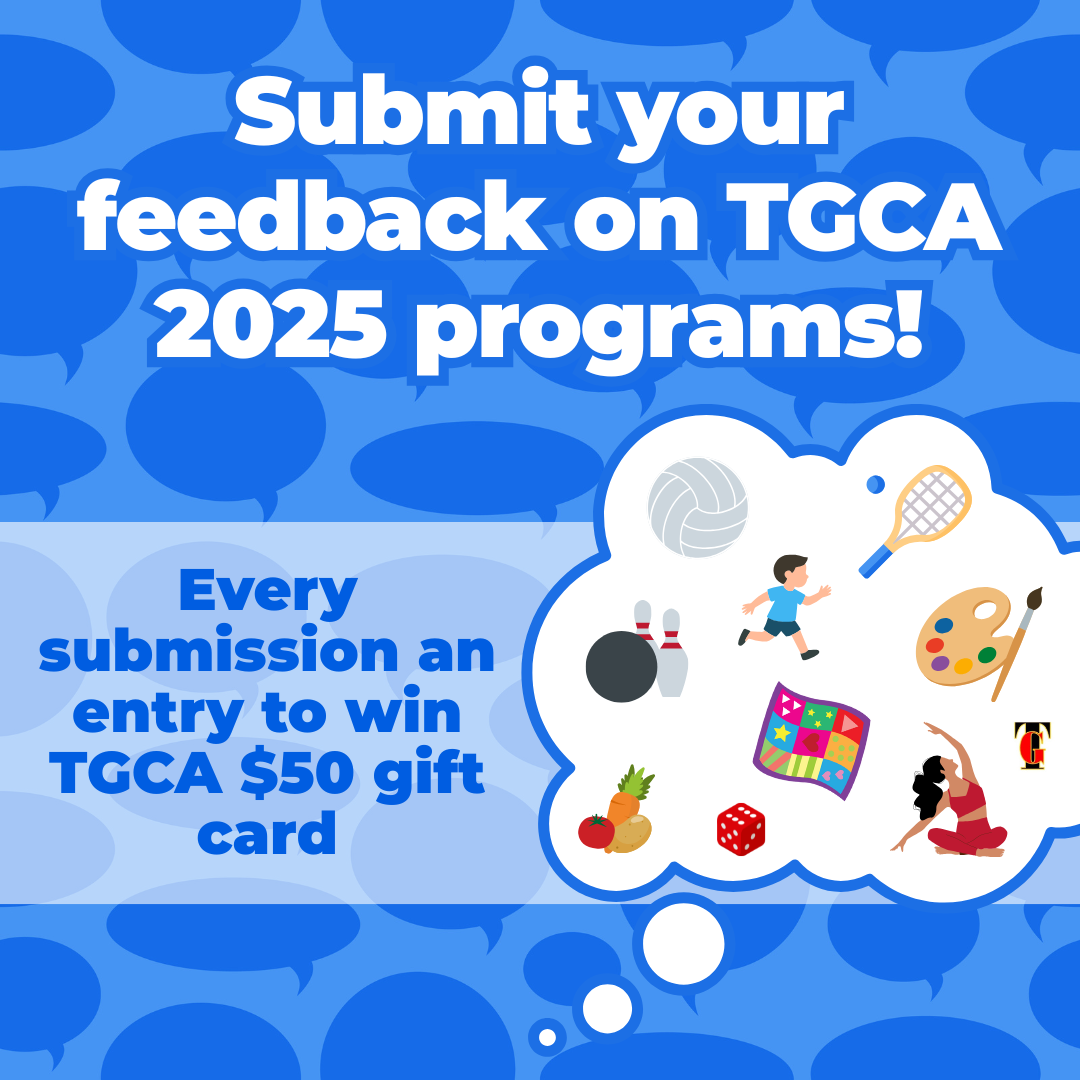 Submit feedback on TGCA 2025 programs and win!